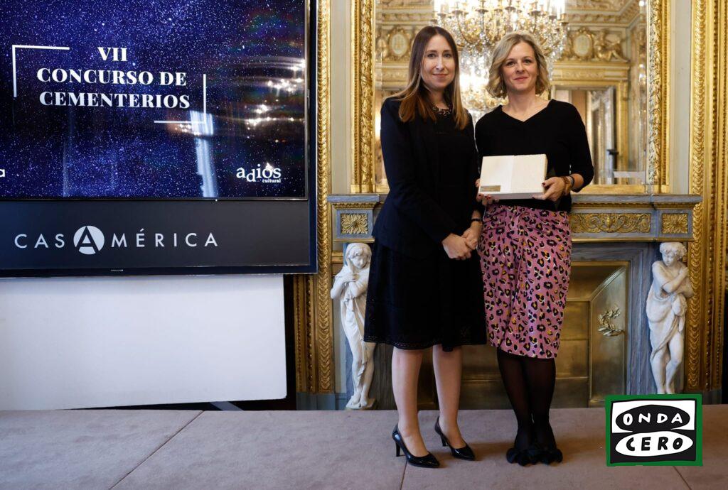 Rosa Palacio recoge en Madrid el premio del concurso de cementerios a ...